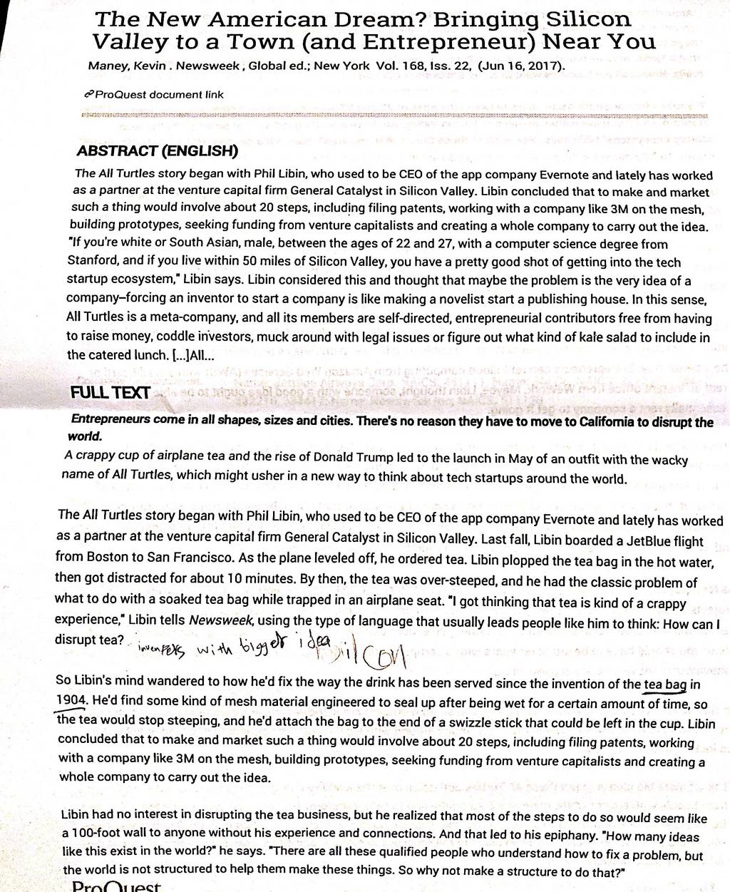 Apa citation and summary | Business & Finance homework help