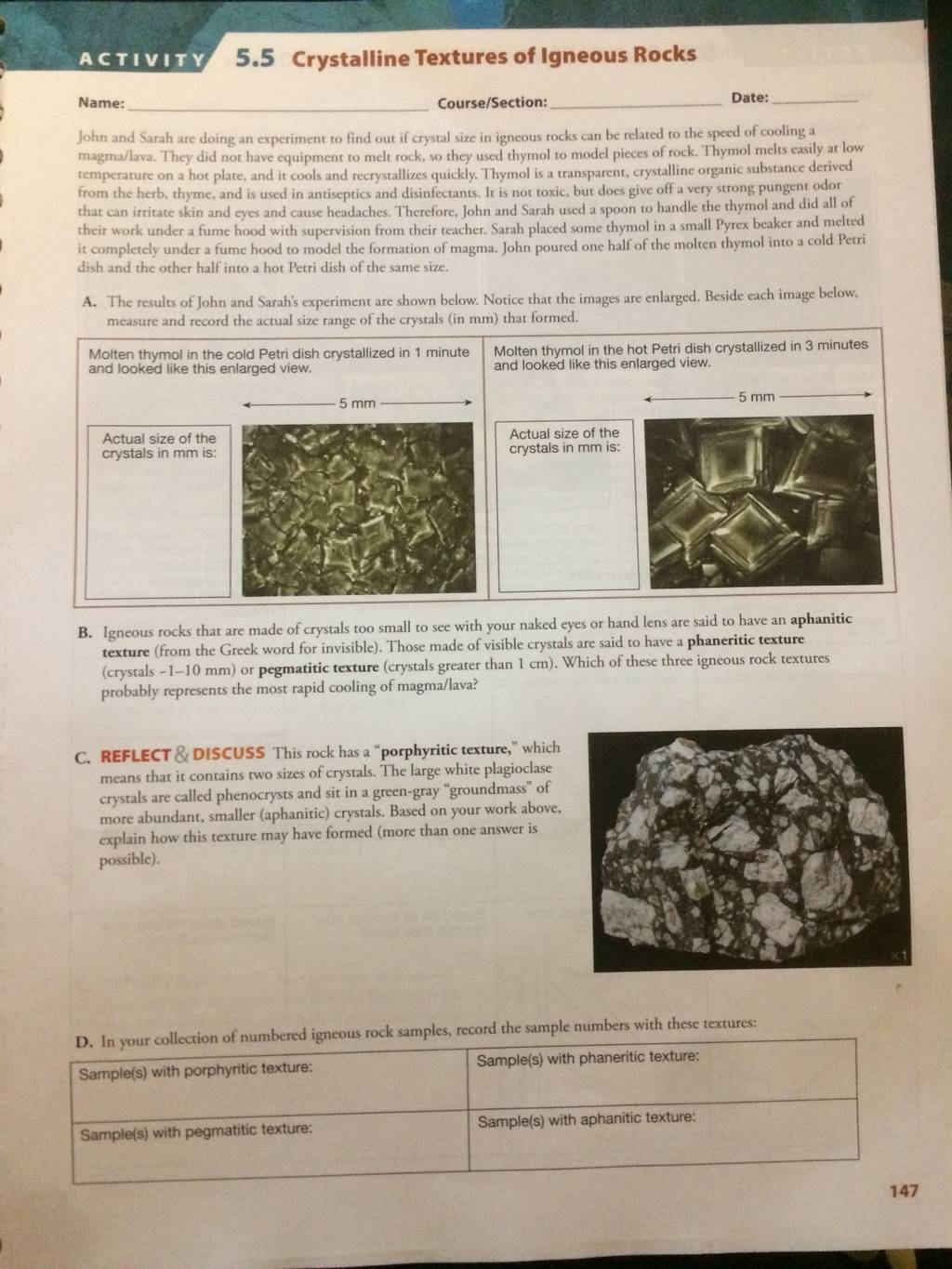Geol | Geology homework help